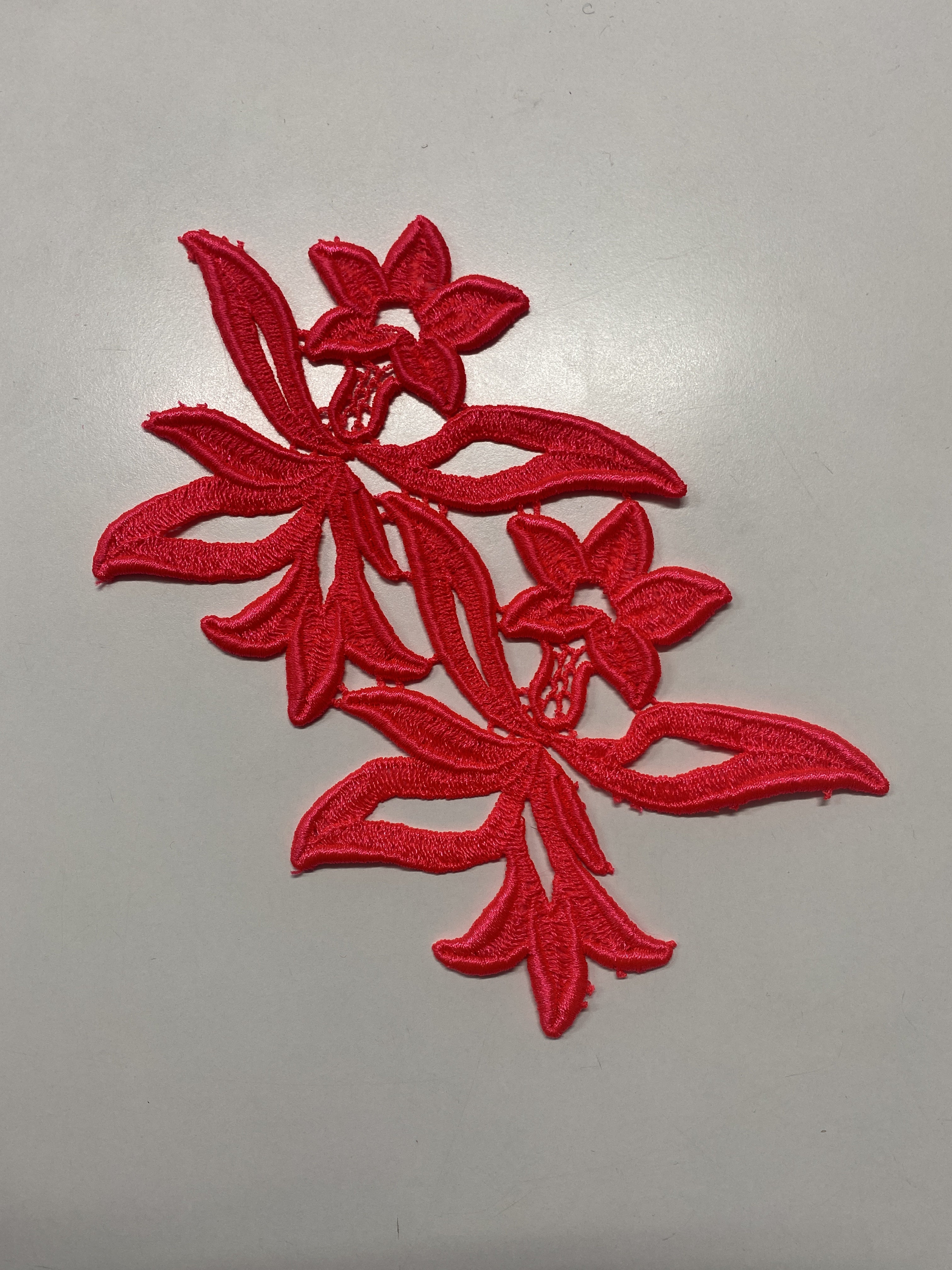 Sabrina Fluro Red Lace Set – MM Dance Supplies