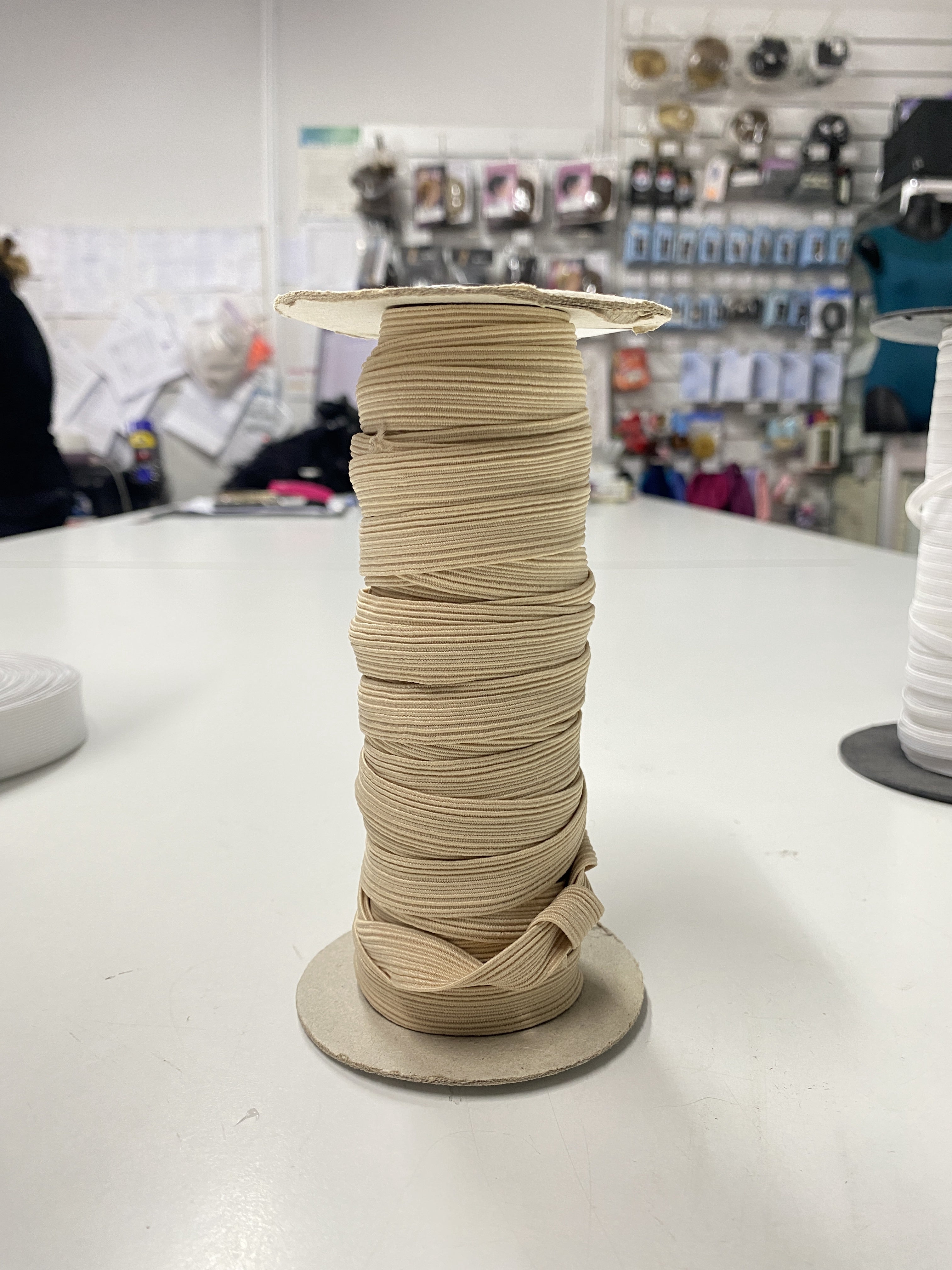 Flesh Elastic 6mm 1 Metre – MM Dance Supplies