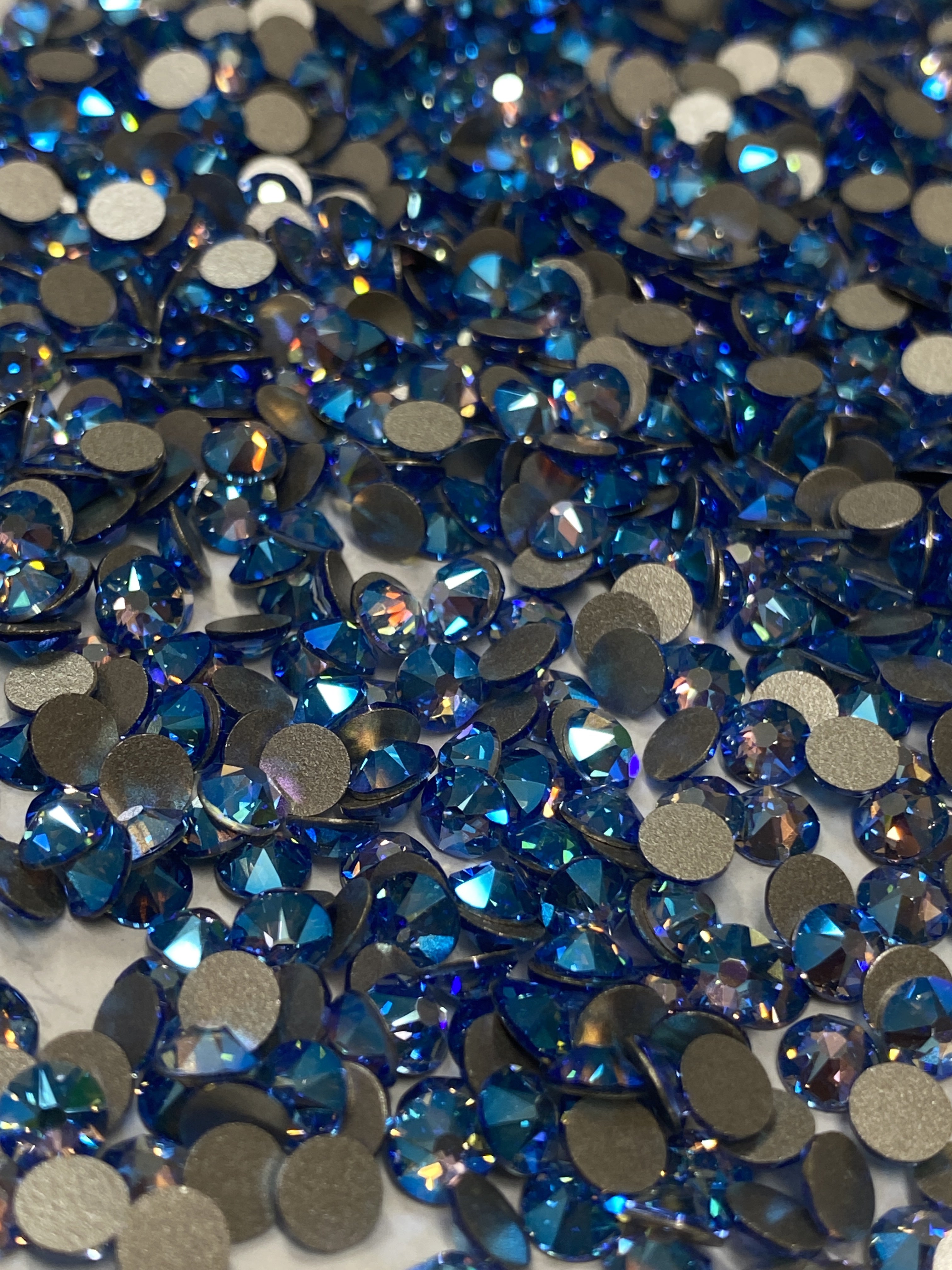Swarovski Crystal Xirius Rose Light Sapphire Shimmer SS16 – MM Dance ...