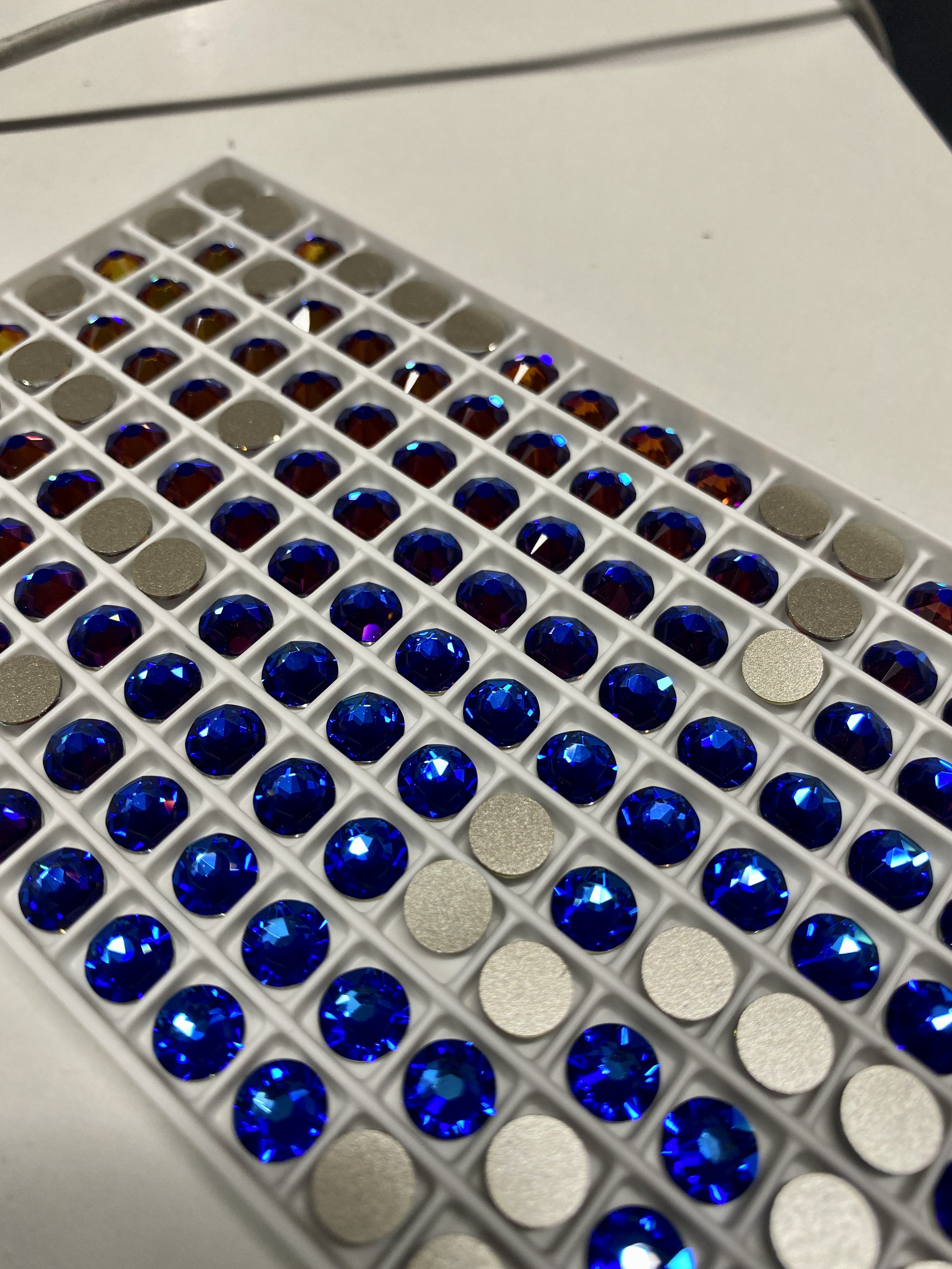 Swarovski Crystal Xirius Rose Crystal Meridian Blue SS30 – MM Dance ...